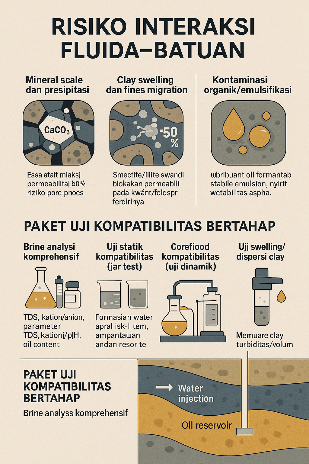 Ketika Air Injeksi Bertemu dengan Reservoir: Satu Uji Lab Menyelamatkan ...